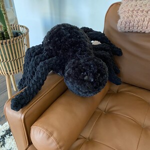 Leo the Spider PDF DIGITAL DOWNLOAD Crochet Pattern, Cute Furry Spider ...