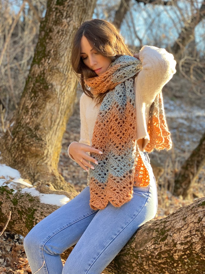 The Coastal Shores Wrap PDF DIGITAL DOWNLOAD Crochet Pattern - Etsy