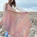 The Mountain Sunrise Throw PDF DIGITAL DOWNLOAD Crochet Pattern, Super ...