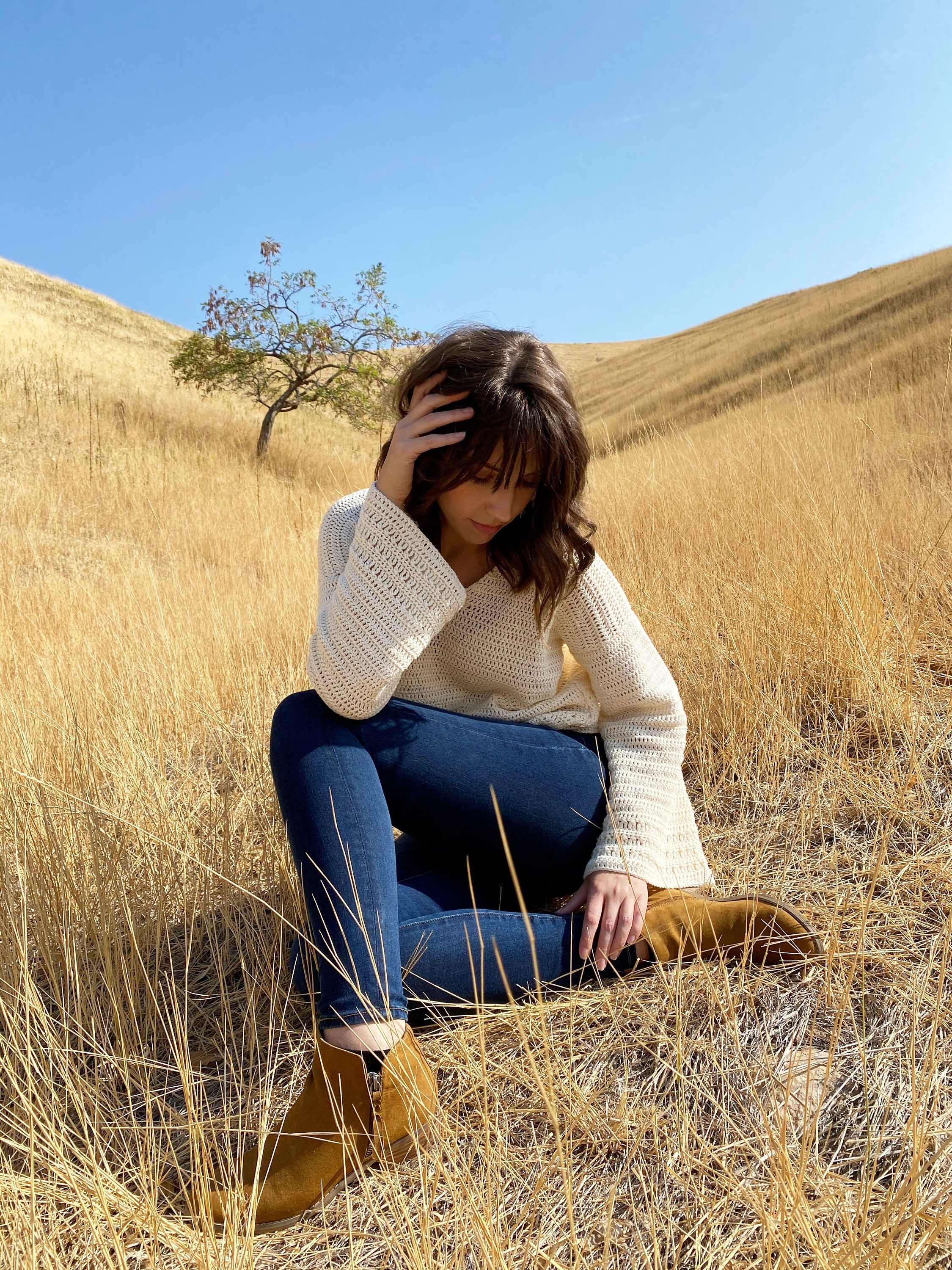 The Autumn Belle Sweater PDF DIGITAL DOWNLOAD Crochet Pattern, Women's ...