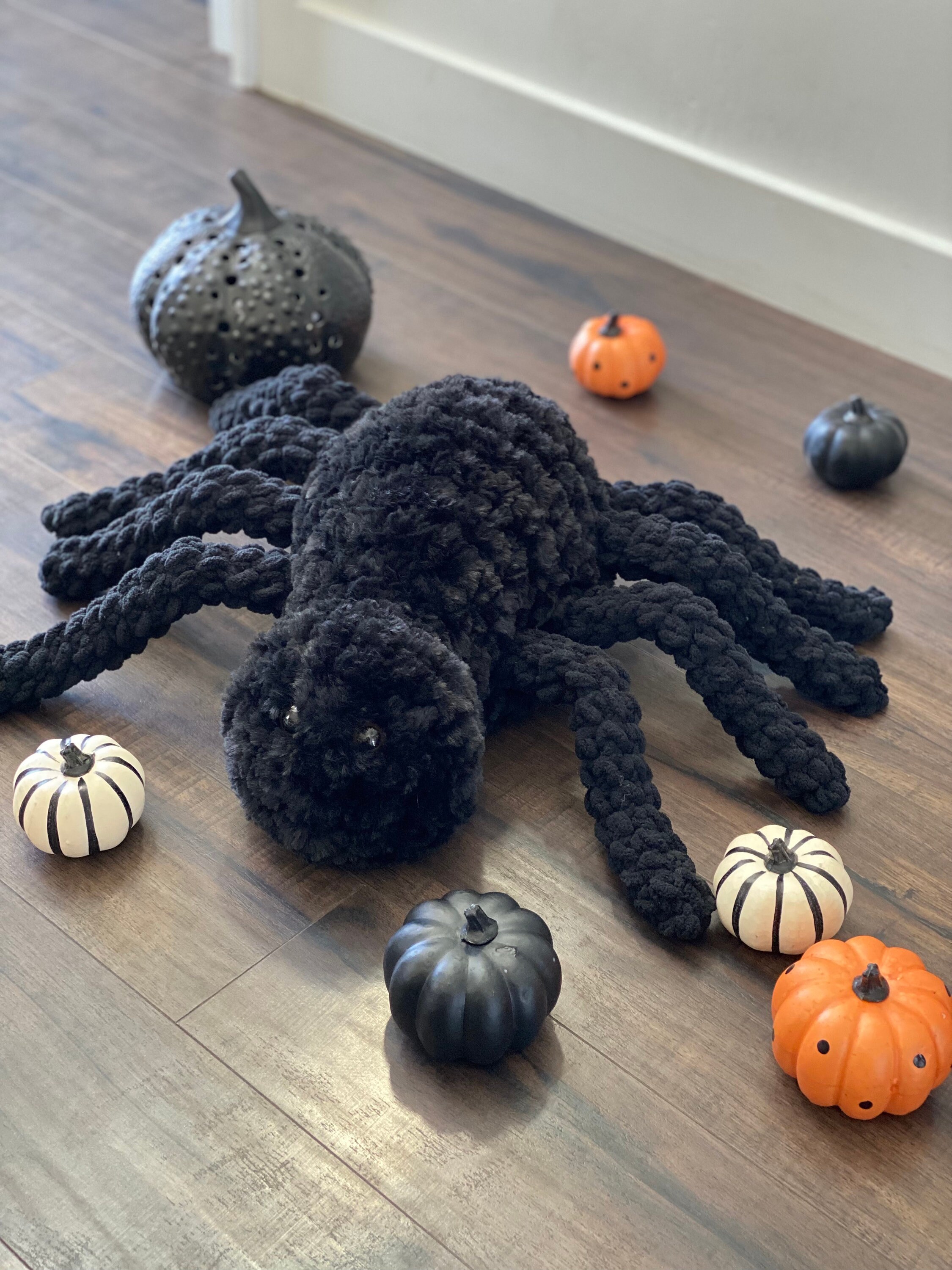Leo the Spider PDF DIGITAL DOWNLOAD Crochet Pattern, Cute Furry Spider ...