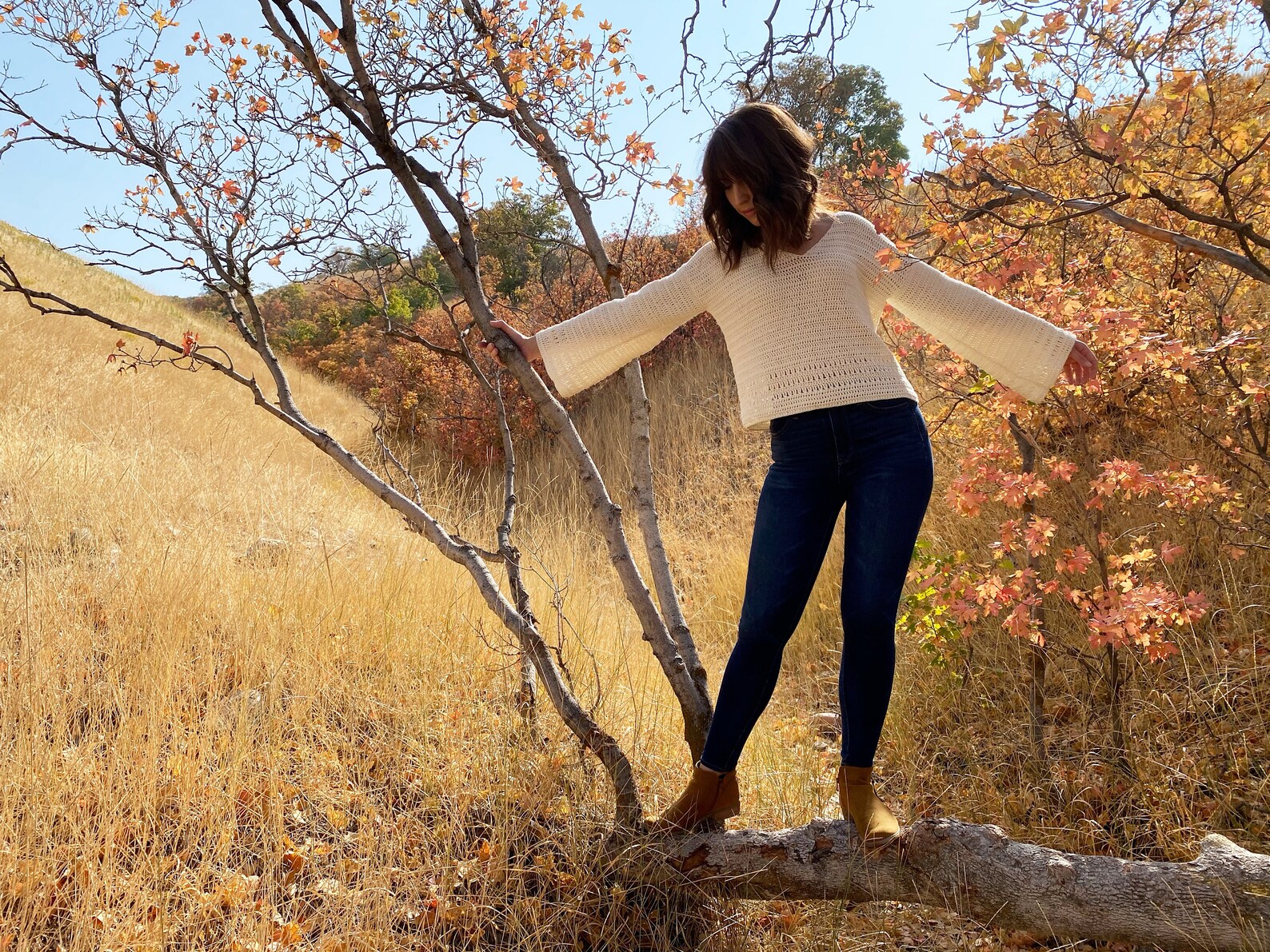 The Autumn Belle Sweater PDF DIGITAL DOWNLOAD Crochet Pattern, Women's ...