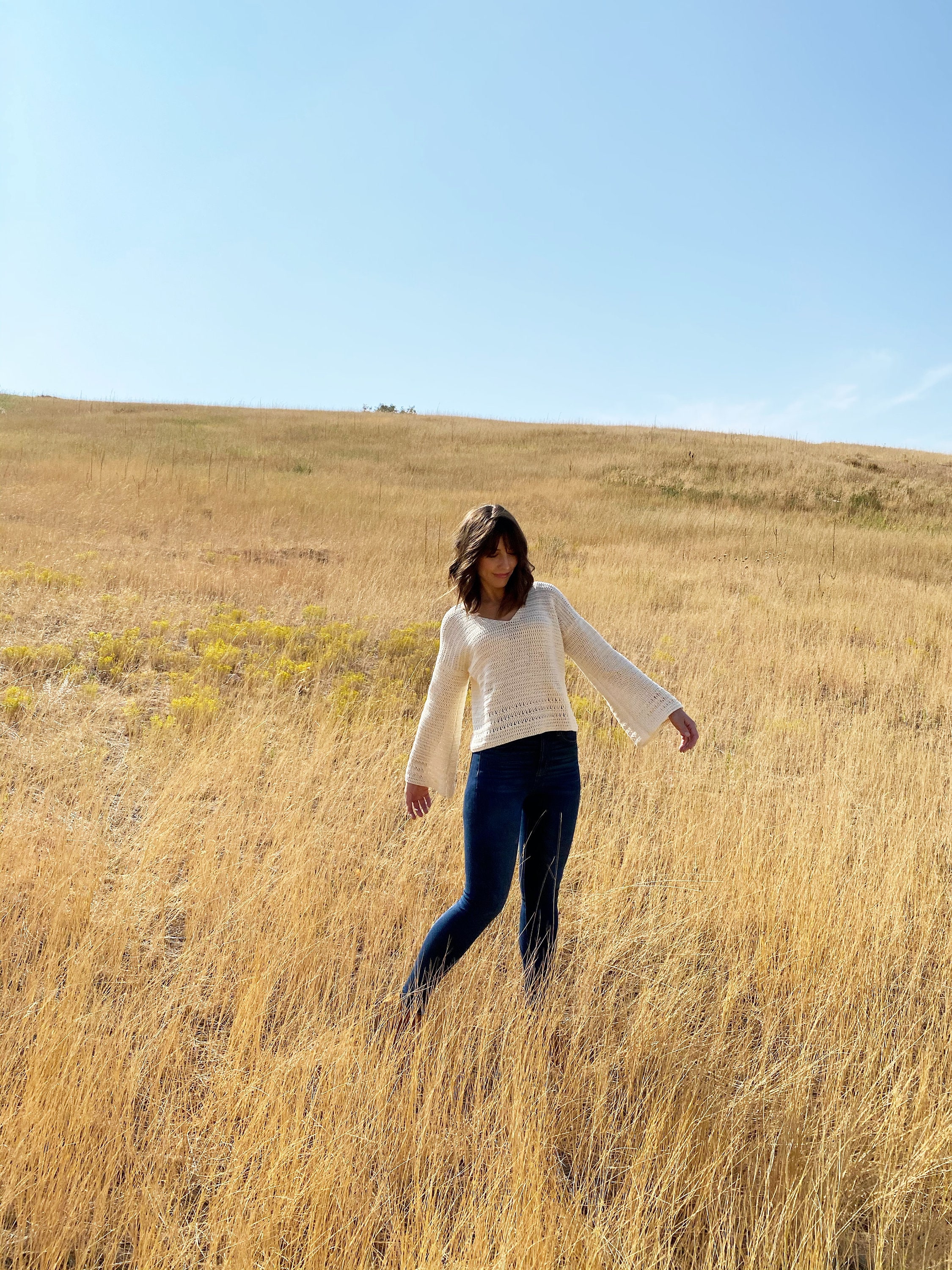 The Autumn Belle Sweater PDF DIGITAL DOWNLOAD Crochet Pattern, Women's ...