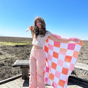 The Check You Later Throw PDF DIGITAL DOWNLOAD Crochet Pattern, Crochet ...