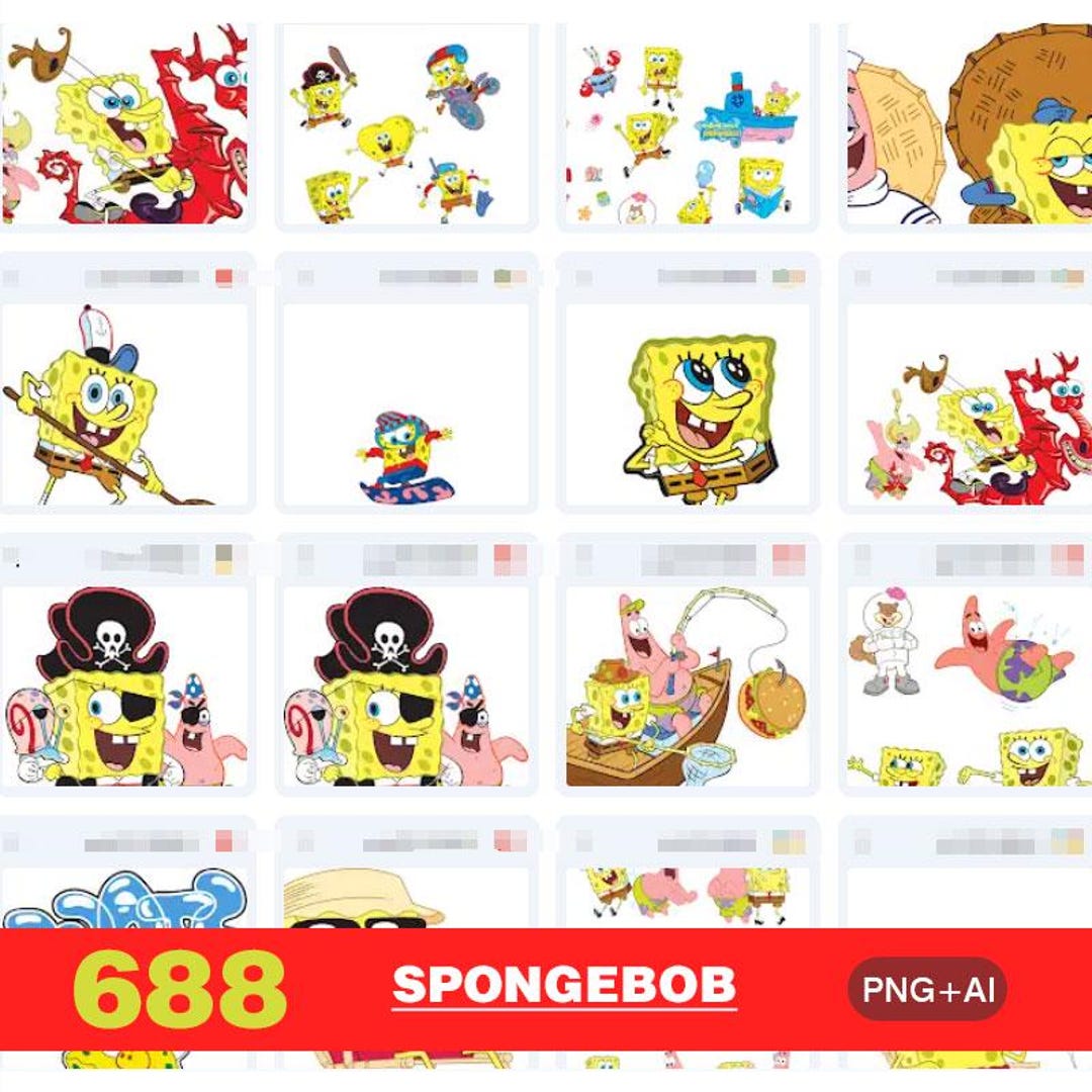 688 Spongebob Squarepants Patrick Star Cartoon Material Pictures, Urban ...