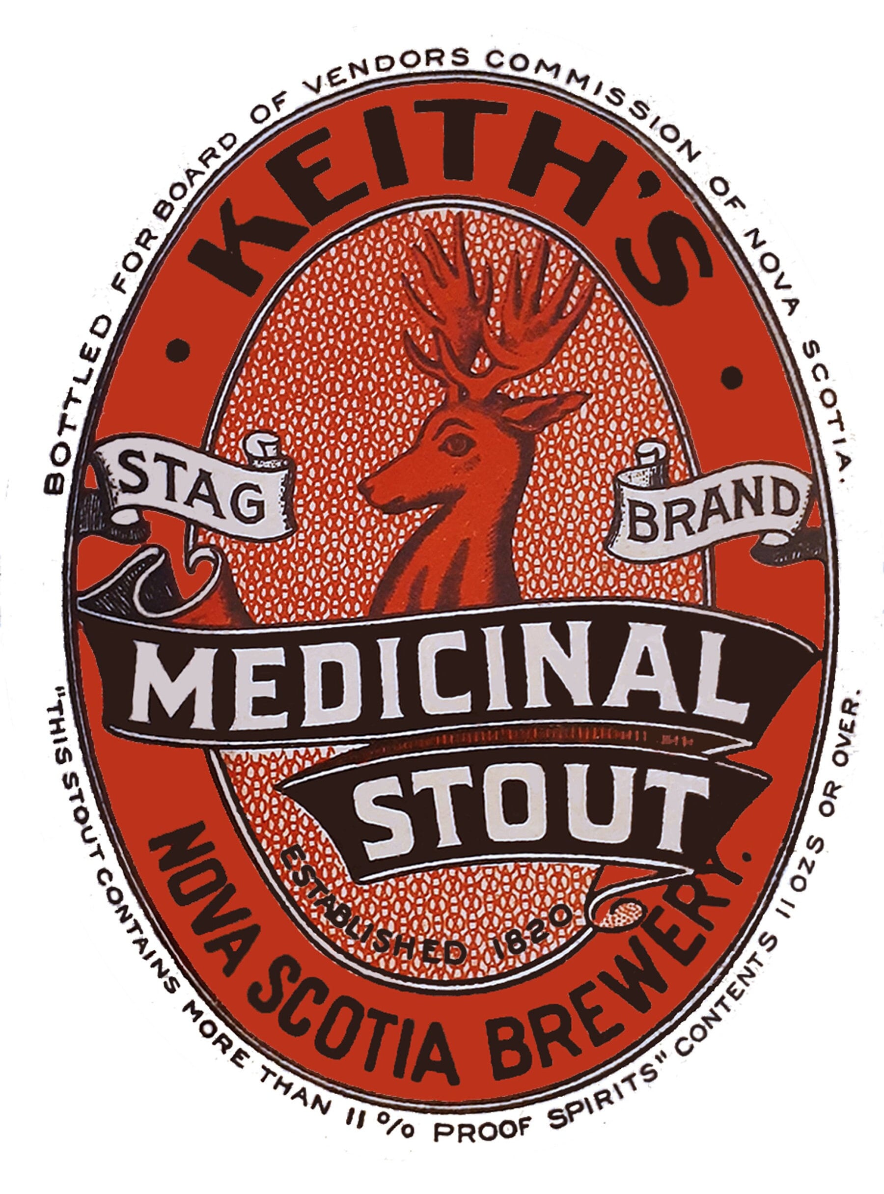 Nova Scotia Stout Tee, Beer Tshirt, Alexander Keiths T-shirt, Alcoholic ...