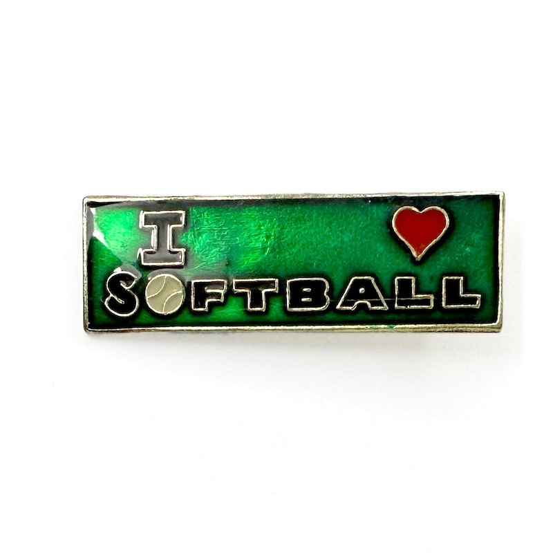 I Love Softball - Etsy