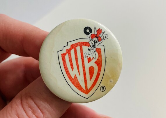 Bugs Bunny Warner Brothers Button | Vintage WB Pinbac… - Gem