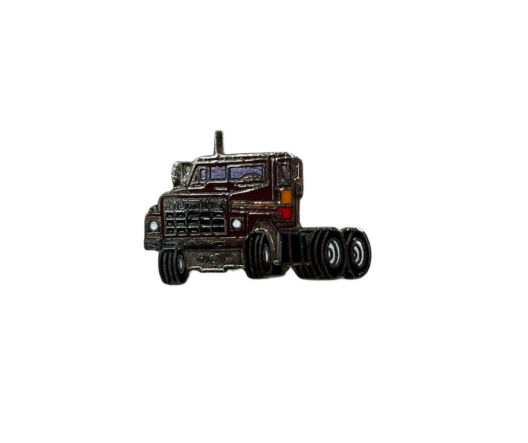 Small International Semi Truck Cab Pin | Vintage IH Enamel Badge | S ...