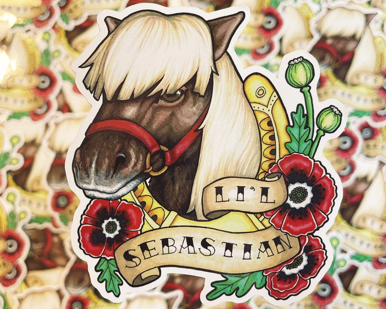 Lil Sebastian Vinyl Sticker Parks and Recreation Rec Die Cut | Etsy