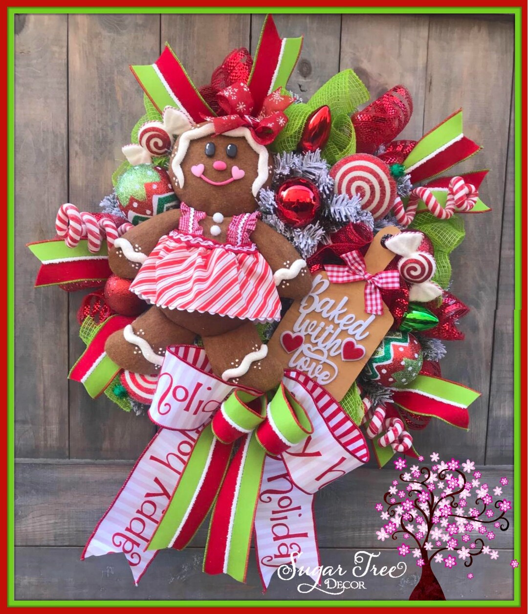 Gingerbread Wreath, Gingerbread Decor, Traditional Christmas, Christmas ...