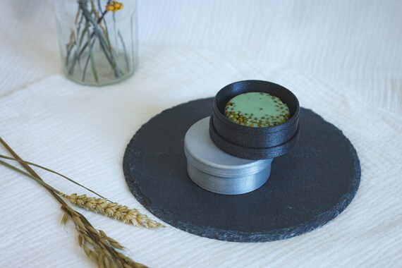 3D Printed Round Tin for Lush Products Shampoobar Tin Snap - Etsy