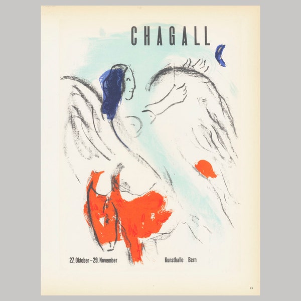 Chagall Mourlot - Etsy