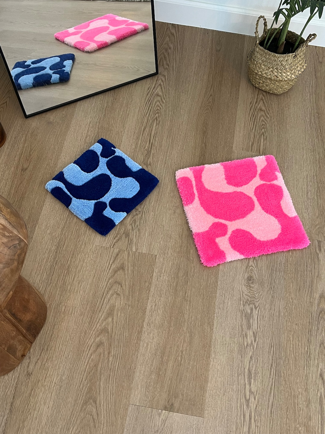 Organic Shape Squiggly Rug - Etsy