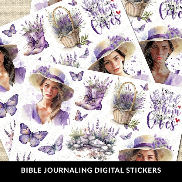 Bible Journal Stickers - Etsy