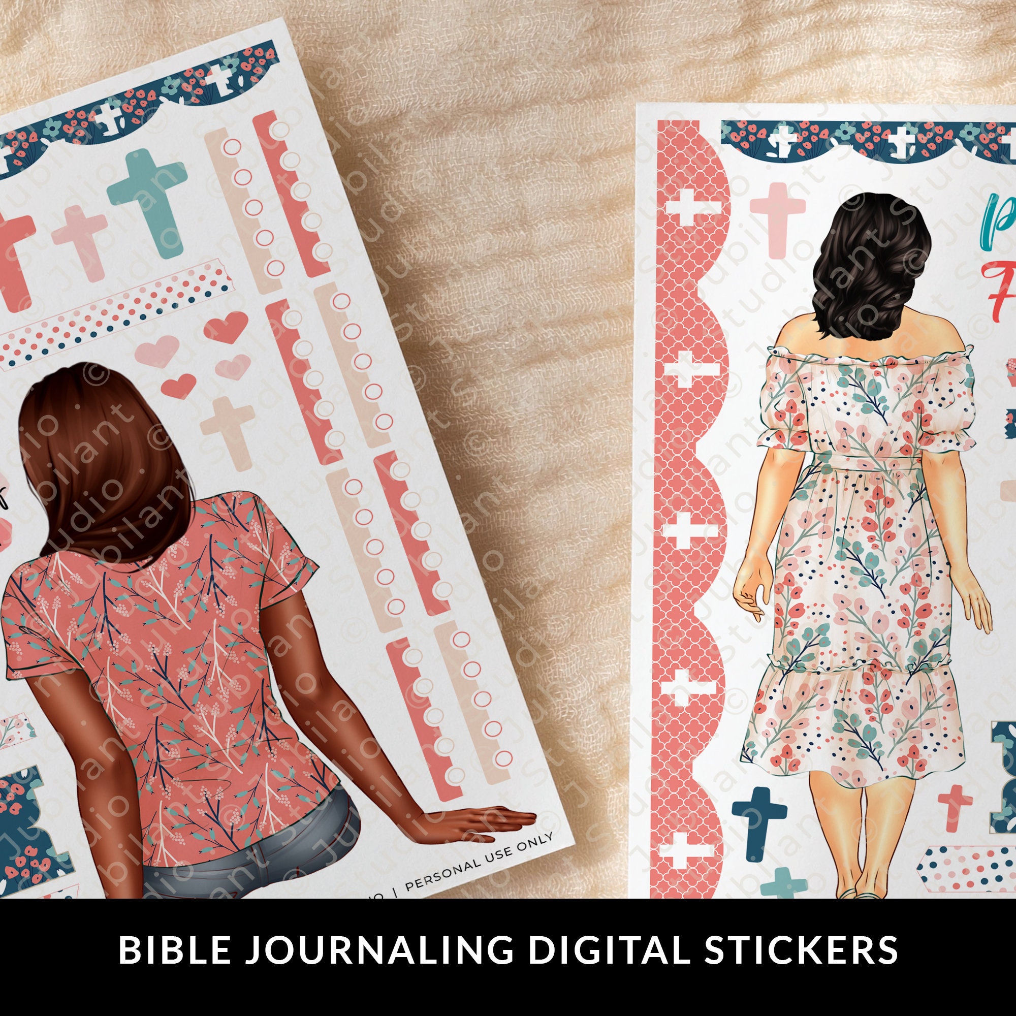 Goodness of God, Bible Journaling Stickers Printable, Diversity ...