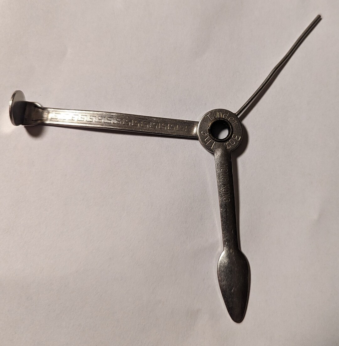 Vintage Metal Pipe Tool Made by the Tinder Box Hong Kong - Etsy