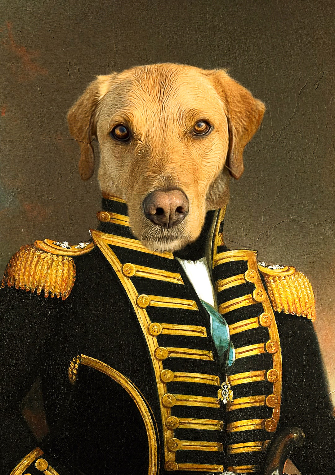 CUSTOM Royal Dog Portrait Painting, Regal Pet Portrait, Custom Pet ...