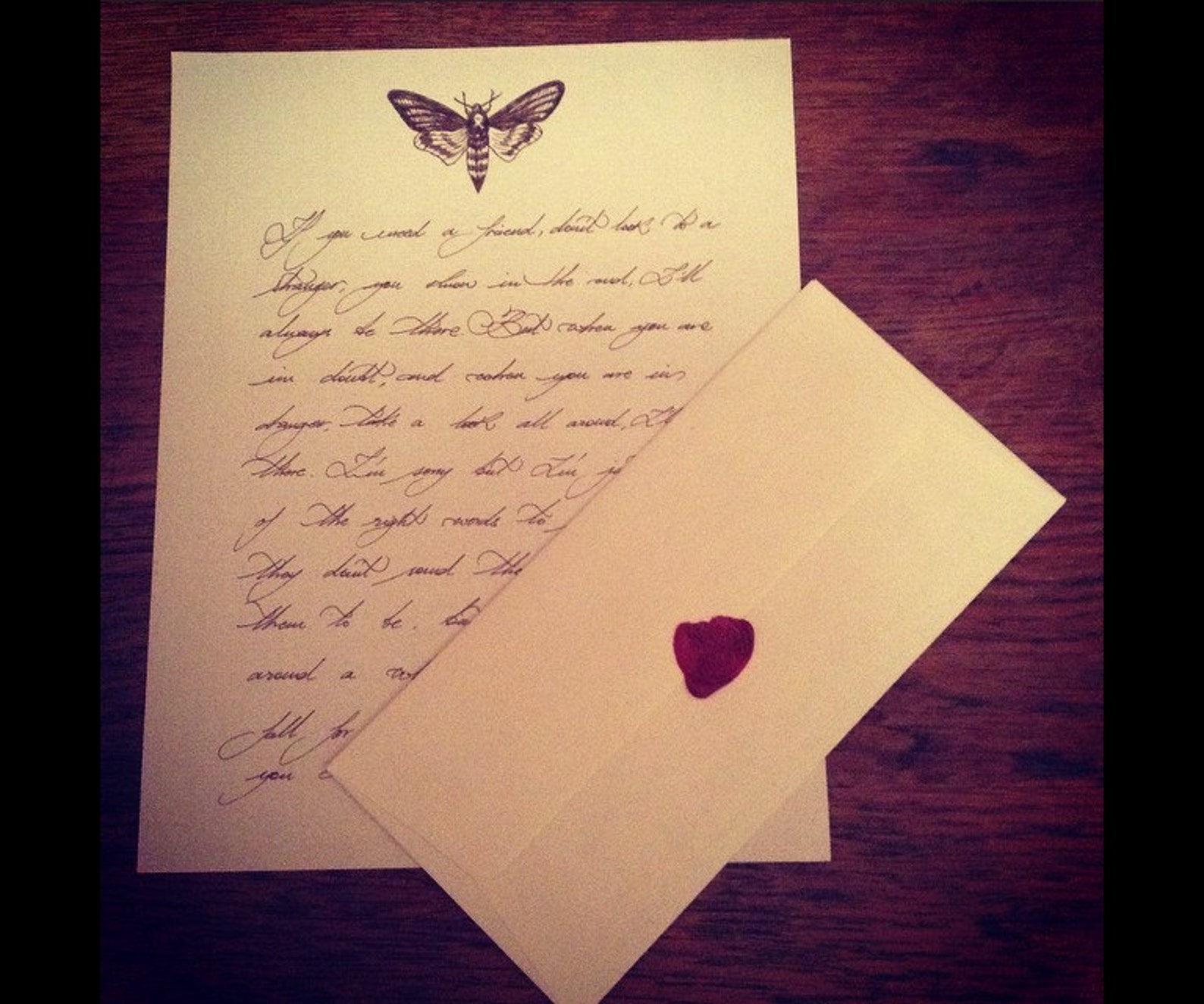 Handwriting Service Handwritten Letter Poem Calligraphy - Etsy