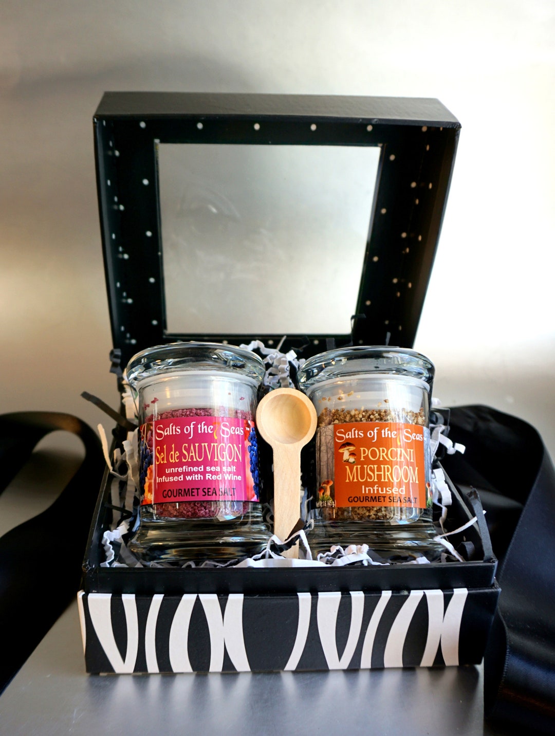 The Gourmet's Choice Sea Salt Gift Set - Etsy