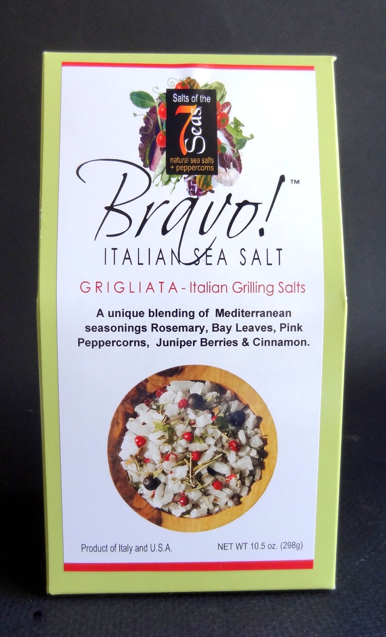 Bravo Grigliata Italian Grilling Salt the Perfect Blend - Etsy