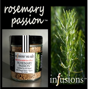 Rosemary Infusion Sea Salt - Etsy