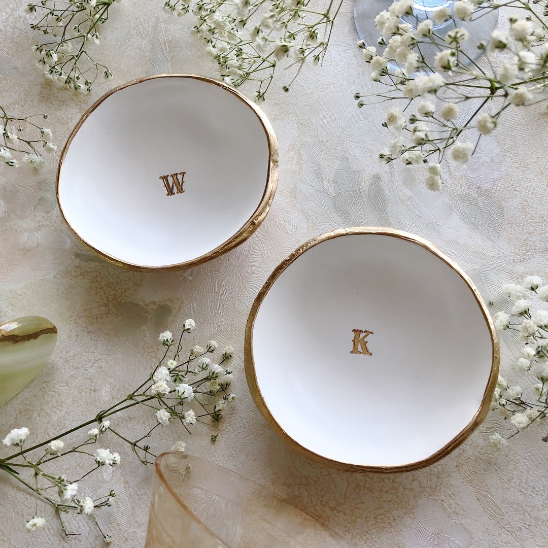 Custom Ring Dish Monogram Jewelry Dish Monogram Ring Dish - Etsy