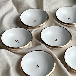 Custom Ring Dish, Monogram Jewelry Dish, Monogram Ring Dish, Wedding ...
