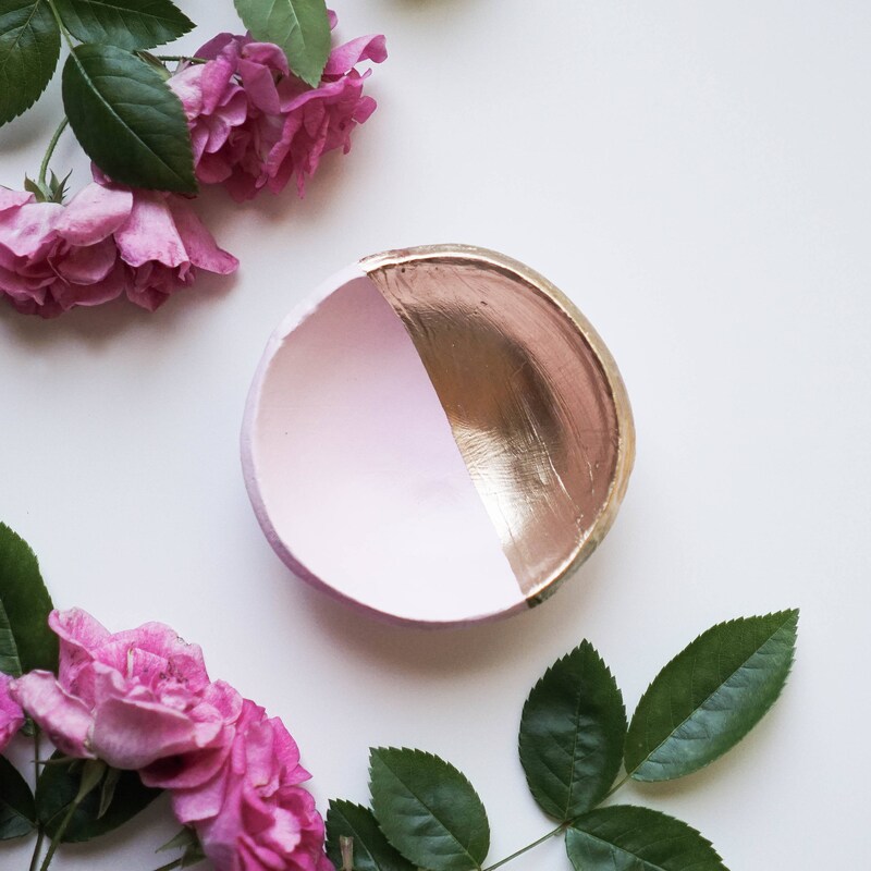 Small Gold Dish - Etsy