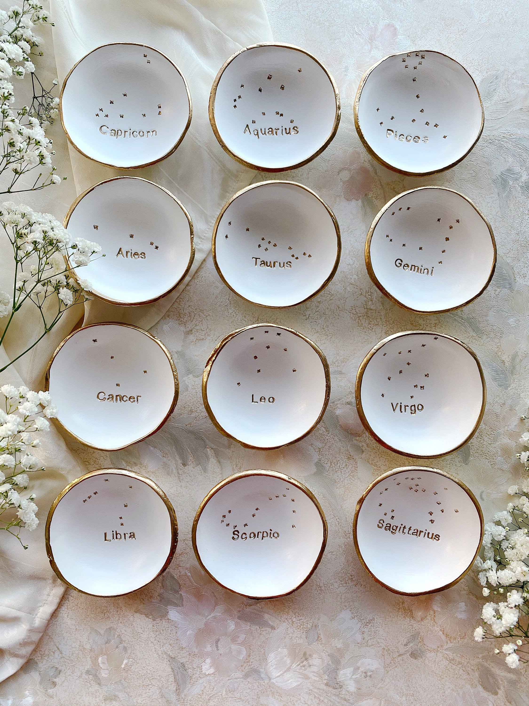 Zodiac Signs / Zodiac Jewelry / Zodiac Constellation / Ring Holder ...