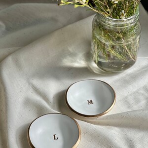 Custom Ring Dish, Monogram Jewelry Dish, Monogram Ring Dish, Wedding ...