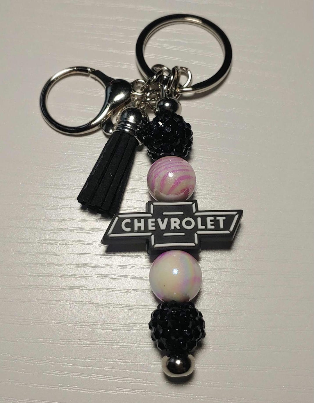Bowtie Emblem Keychain - Etsy