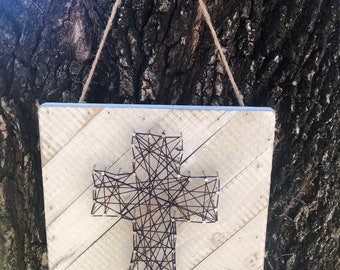 String Art Cross | Etsy