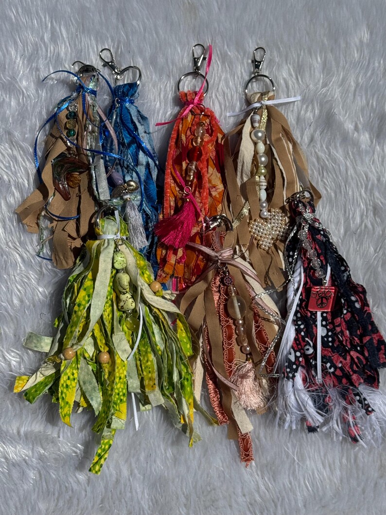 Boho Keychains-large - Etsy
