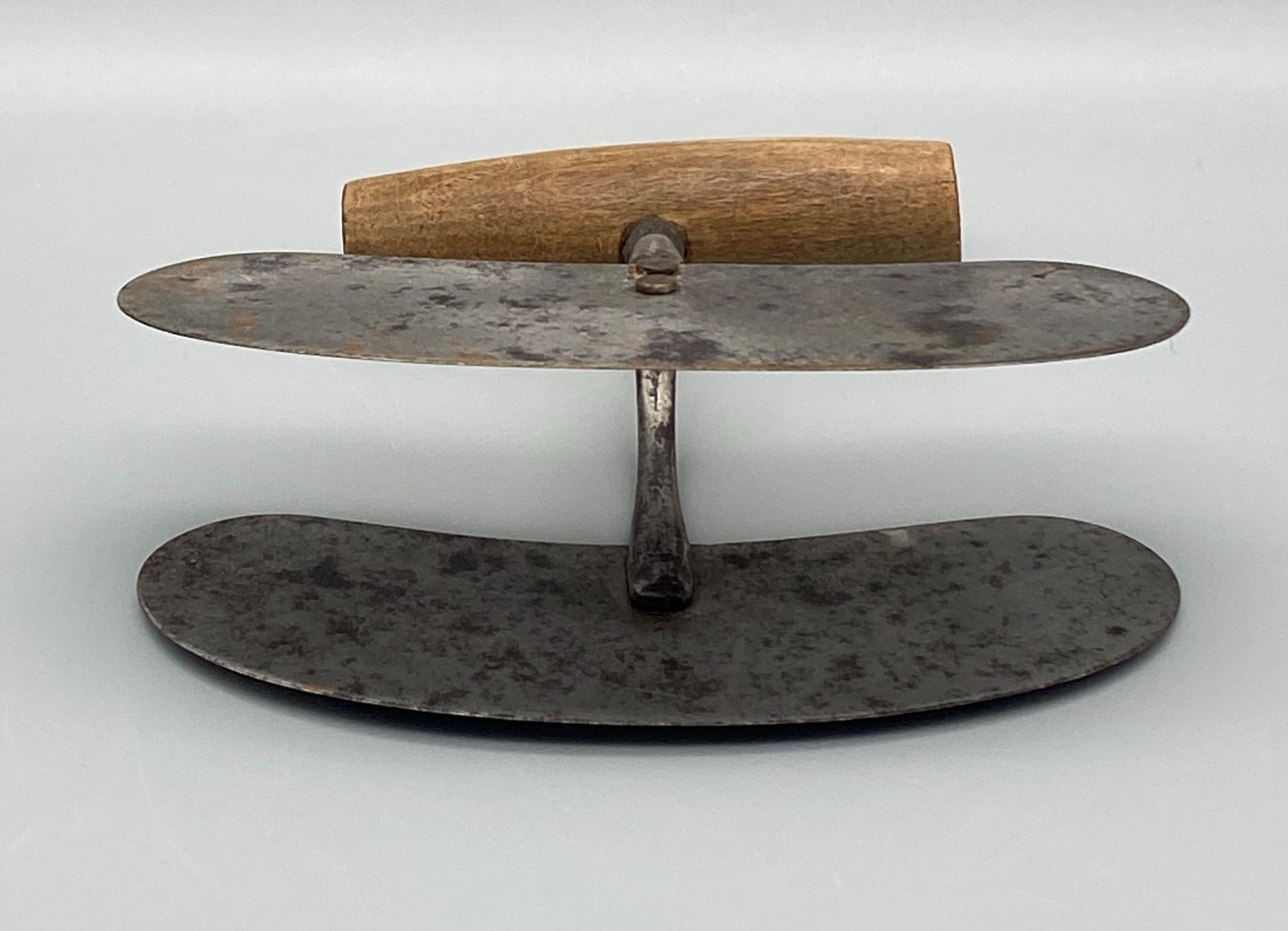 Vintage Herb Chopper Set: Bakelite, Wood & Steel Handles, Primitive ...