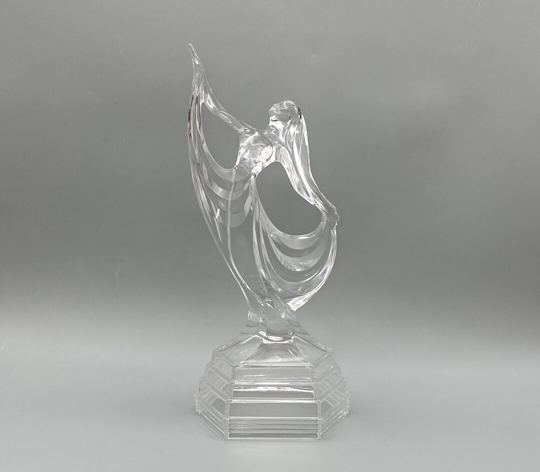 Royal Crystal Rock Lady Dancer Art Deco Style Dancing Female Figurine ...