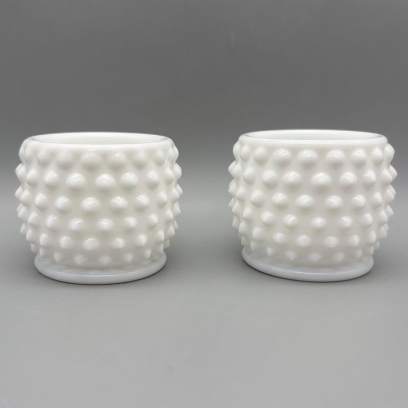 Milk Glass Vases Sets - Etsy