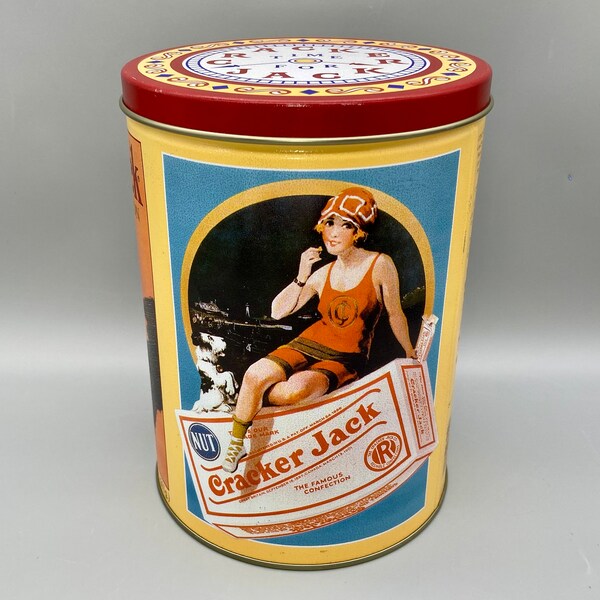 Vintage Cracker Tin - Etsy