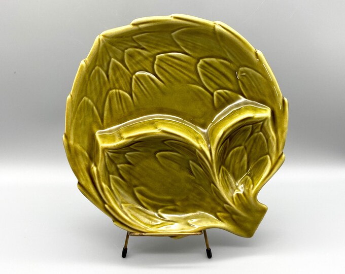 Belmar Pottery of California 556 USA Large Green Artichoke Shaped ...