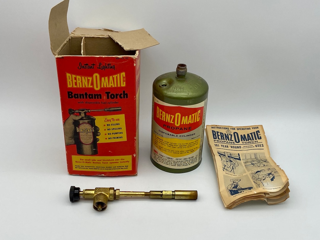Bernz O Matic Corp. Bantam Mini Torch Kit Vintage 1960s With Original ...