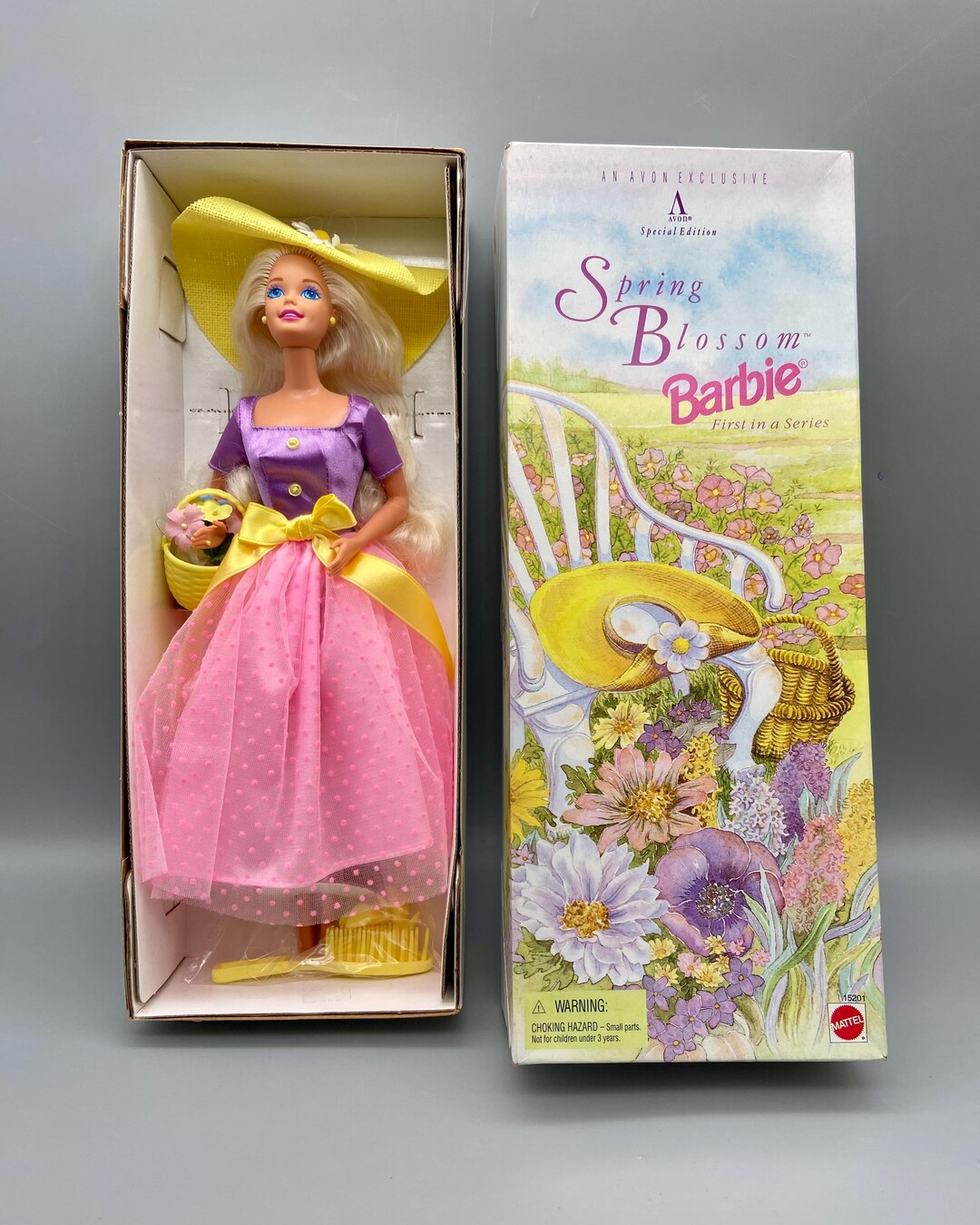 Vintage 1995 Spring Blossom Barbie - Avon Special Edition - Etsy