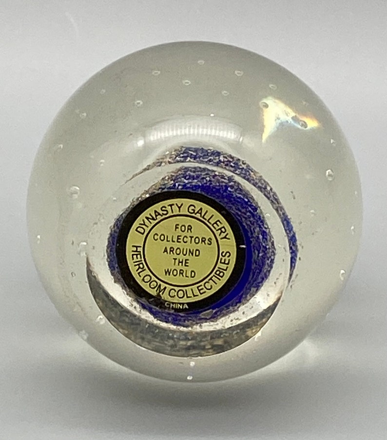 Vintage Dynasty Gallery Art Glass Paperweight Tiny Bullicante - Etsy