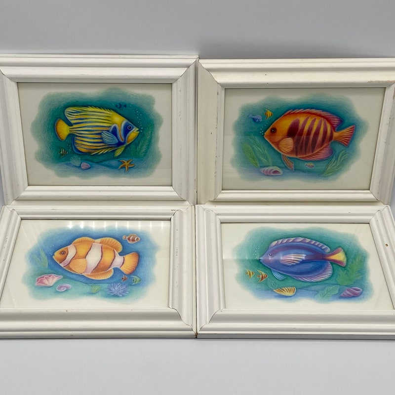 Vintage Fish Frames - Etsy