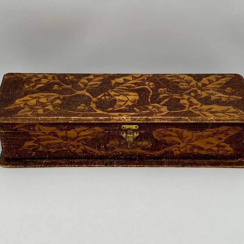 Pyrography Box - Etsy