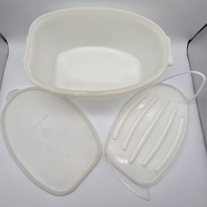 Tupperware "roast Flavor Saver" Complete 3 Piece Set, U.S. PATS ...