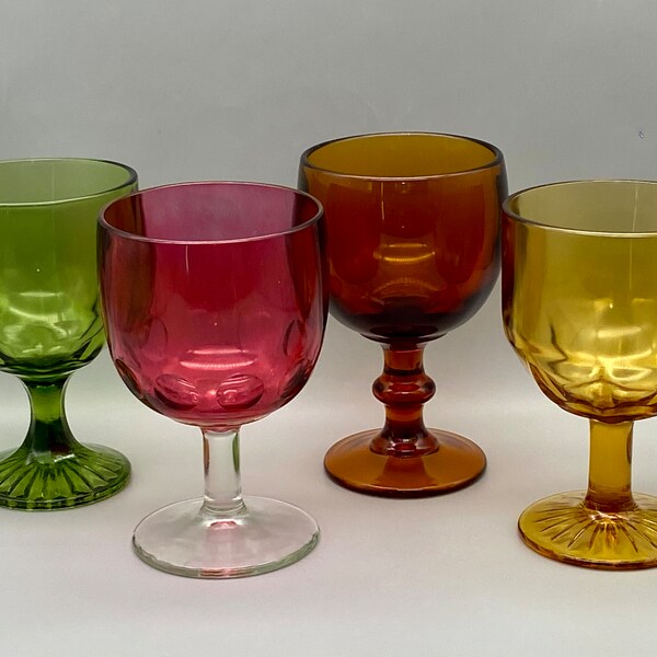 Glass Goblets - Etsy