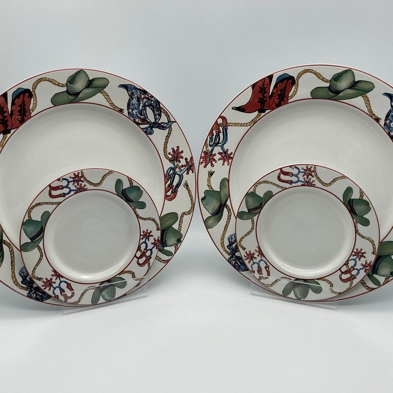 Western Dinner Plates - Etsy