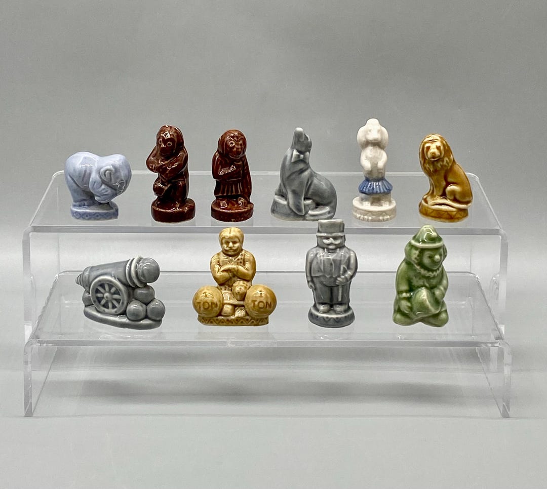 Wade Whimsies Circus Series US Series #3, Partial Set of 10 Figurines ...