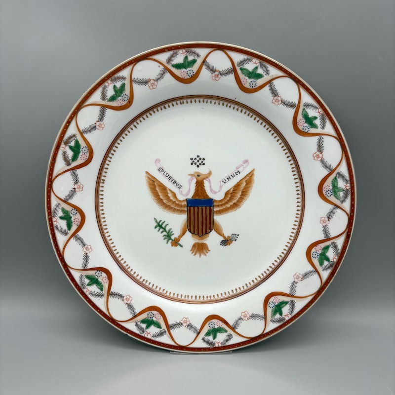 Chinese Brown Plates - Etsy