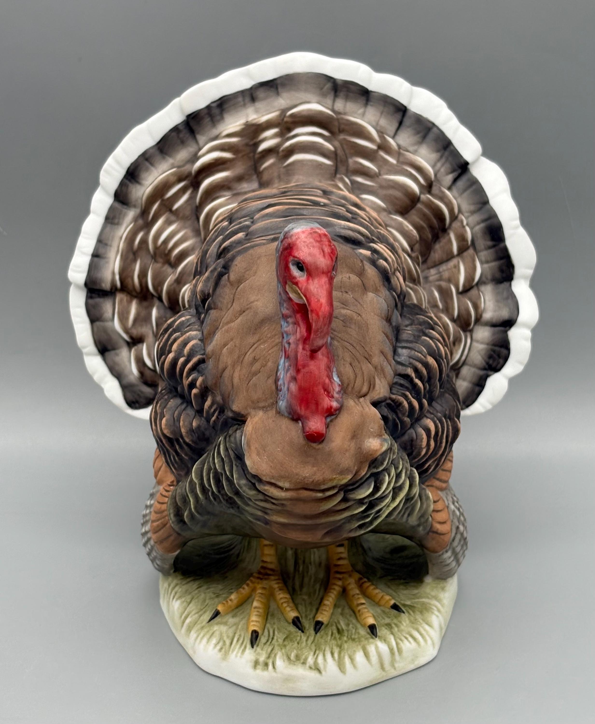 Vintage Goebel Turkey Figurine 38 526-13, Made in Germany 1978, Lodge ...